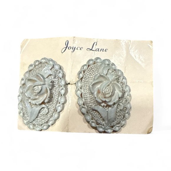 joyce lane | Jewelry | Joyce Lane Vintage Clip On Earrings | Poshmark